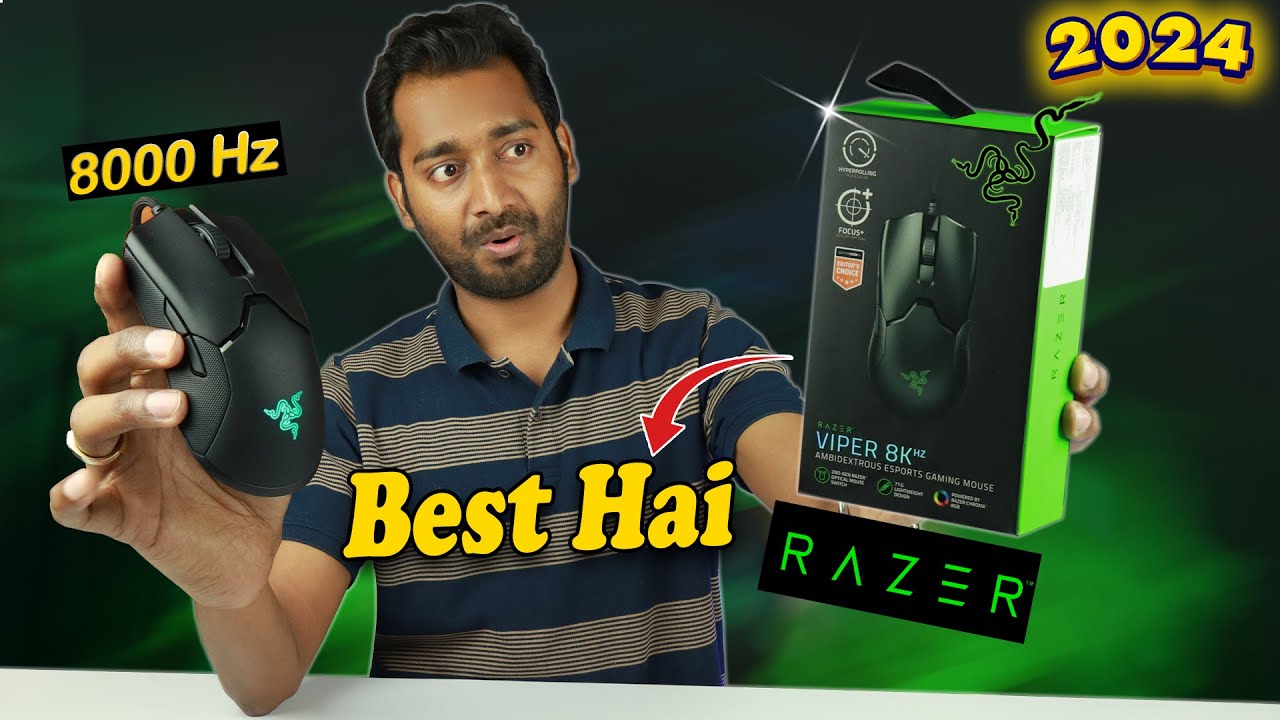 Razer Viper 8KHz Gaming Mouse Detail Review in 2024 | Best Gaming Mouse ...