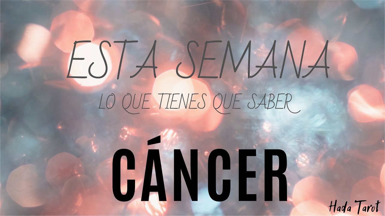 🌹CÁNCER |UN GOLPE DE SUERTE QUE TE DA ESTABILIDAD 🍀 - YouTube