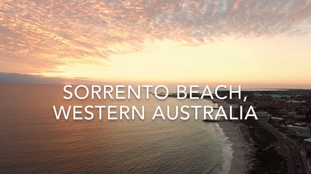 Sorrento Beach, Perth Western Australia (drone) - YouTube