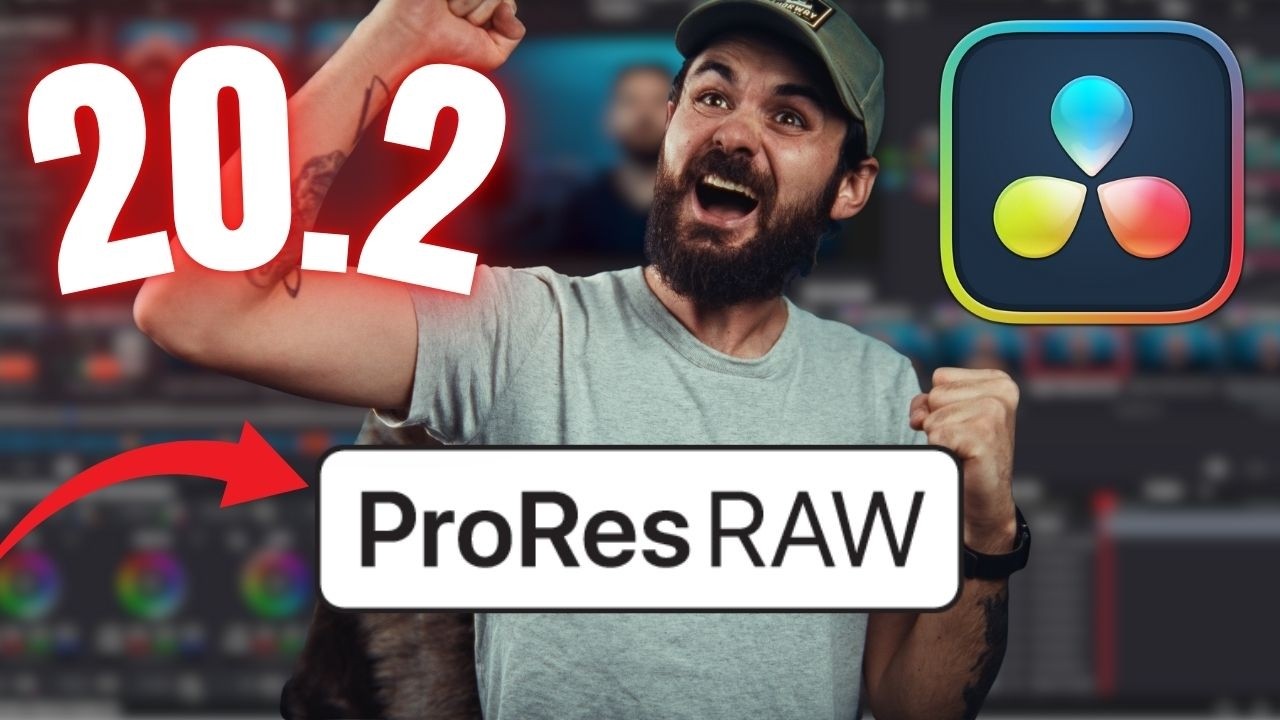 DAVINCI RESOLVE 20.2 ! APPLE PRORES RAW ENFIN COMPATIBLE !!!!! - YouTube