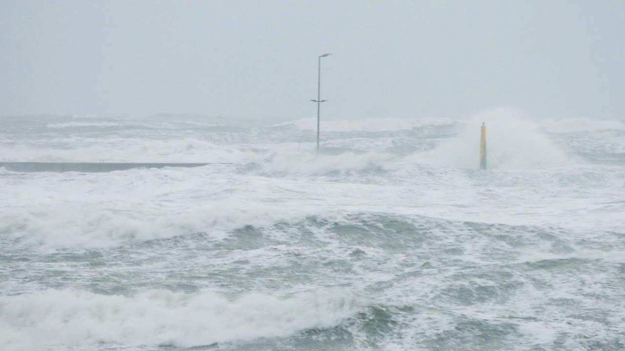 Storm "Malik" hits Denmark 2022 - YouTube