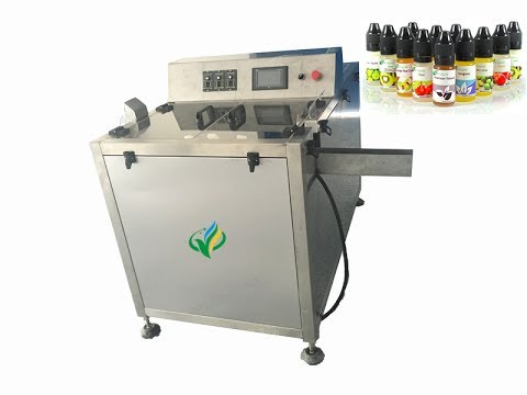 10ml E liquid Bottle sorting machine for Holland client round pet ...
