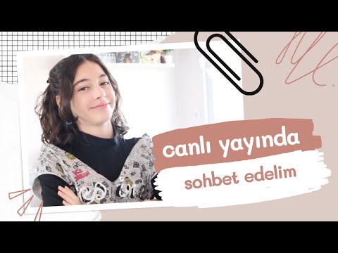 Sohbet edelim 🤩🖇 | Derin Ataç ✨ Canlı yayında sizlerle sohbet ediyorum.