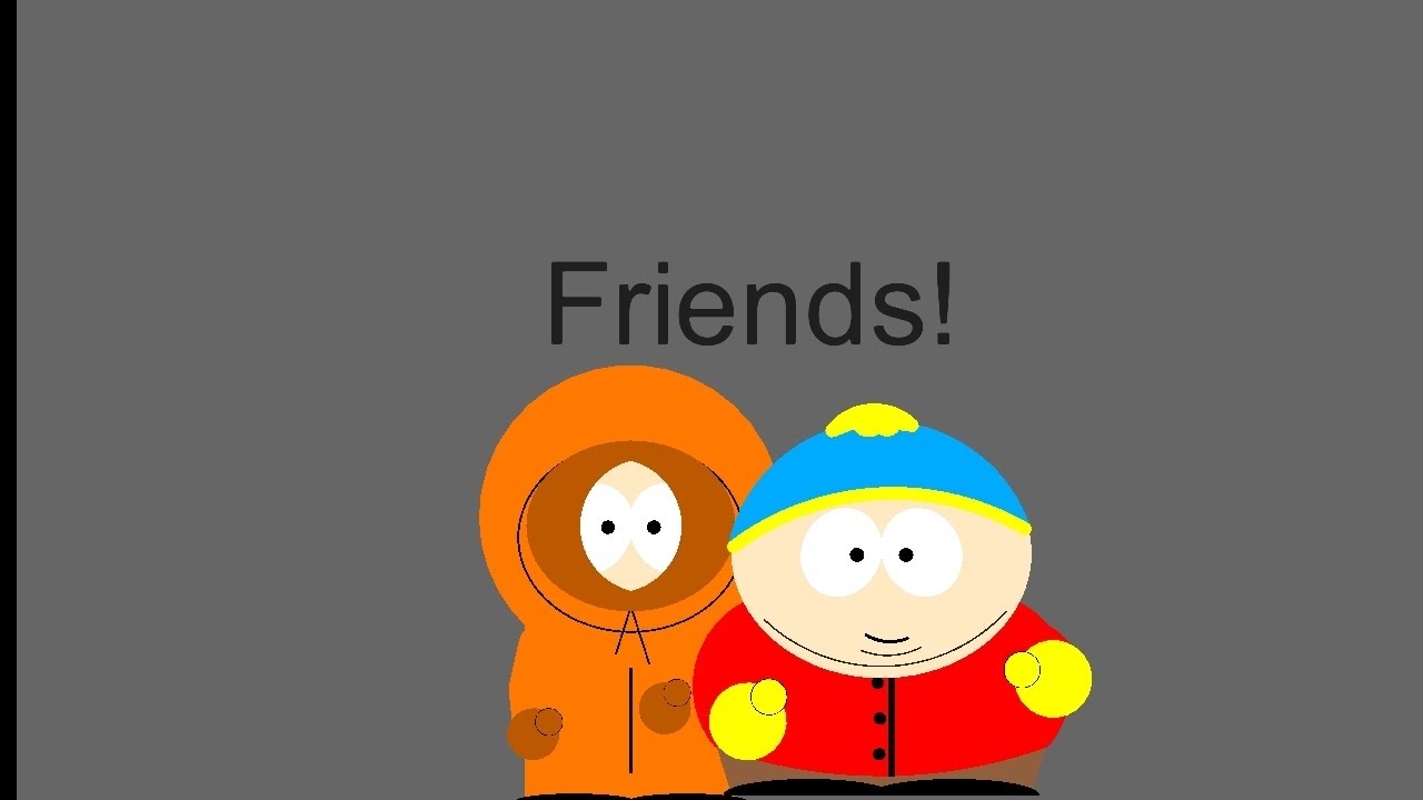 cartman and kenny becomes friends! - YouTube
