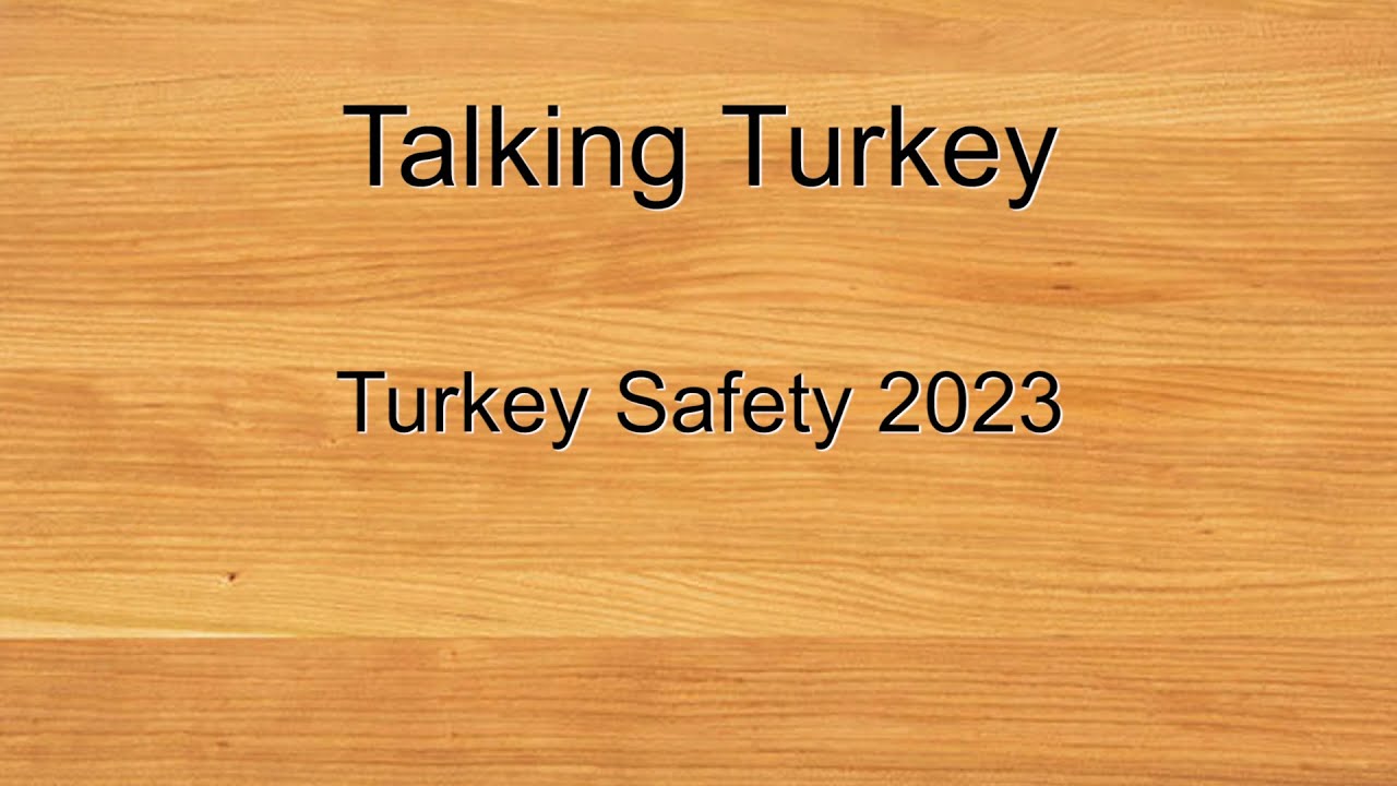 Abled to Cook Talking Turkey, Turkey Safety 2023 - YouTube