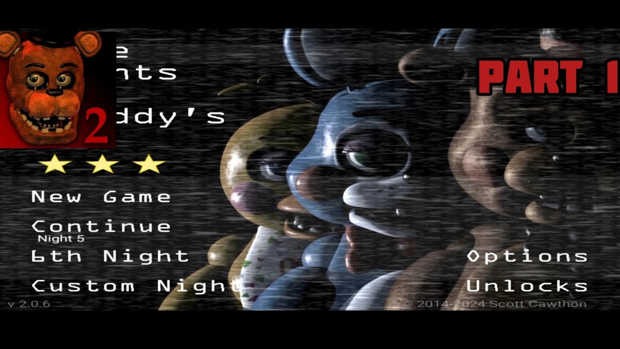 BEATING UP FNAF 2 GAMEPLAY - NIGHT 1 WITH CHEATS | PART 1 - YouTube