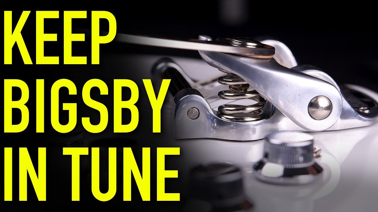 How to set up a Bigsby vibrato - YouTube