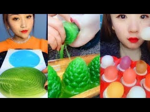 Renkli Buz Yemek♡ // Buz Yeme Videoları İle Rahatlayın // Ice eating || ASMR