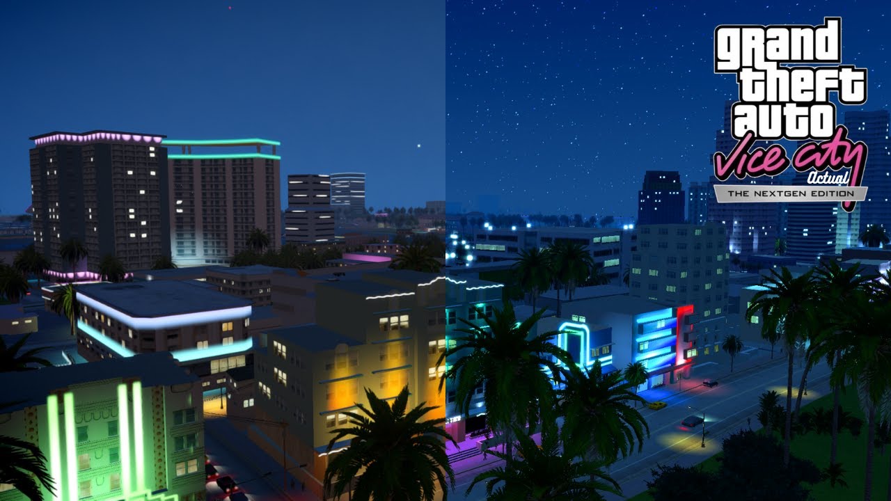 The Ultimate GTA Vice City Next-Gen Edition with Mods: Mod Demostration ...