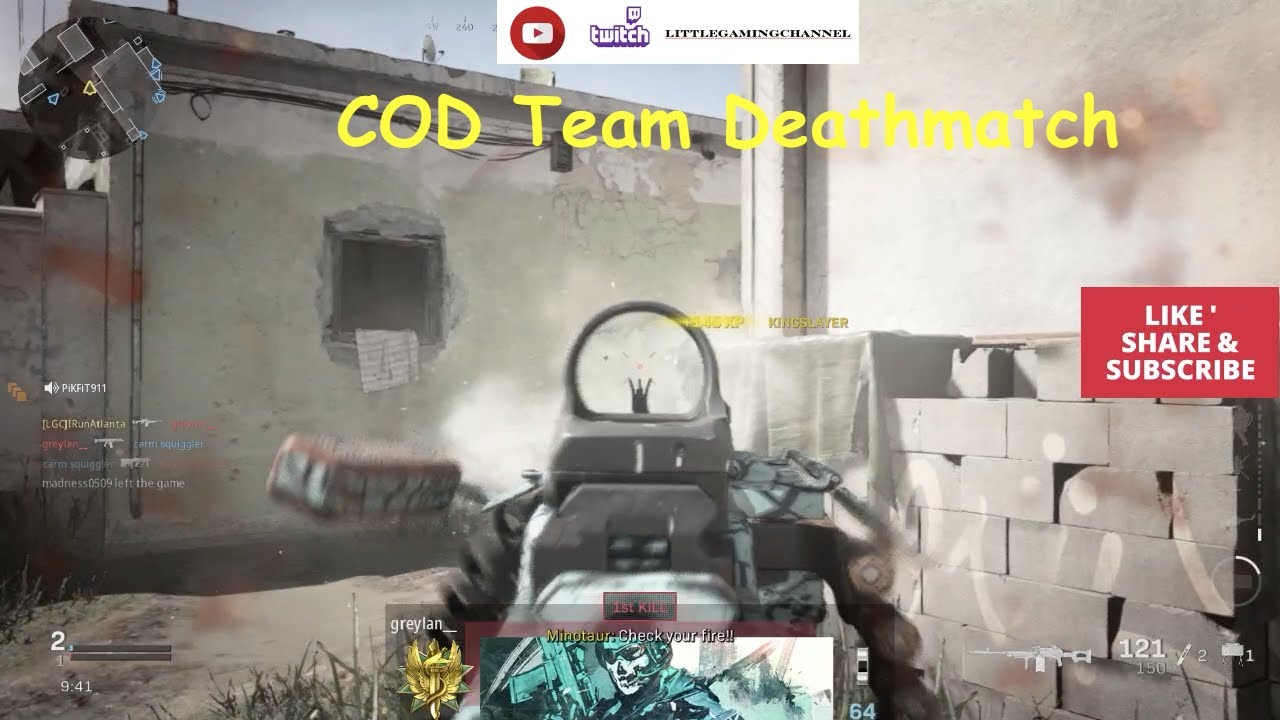 COD Multiplayer | Team DeathMatch - YouTube