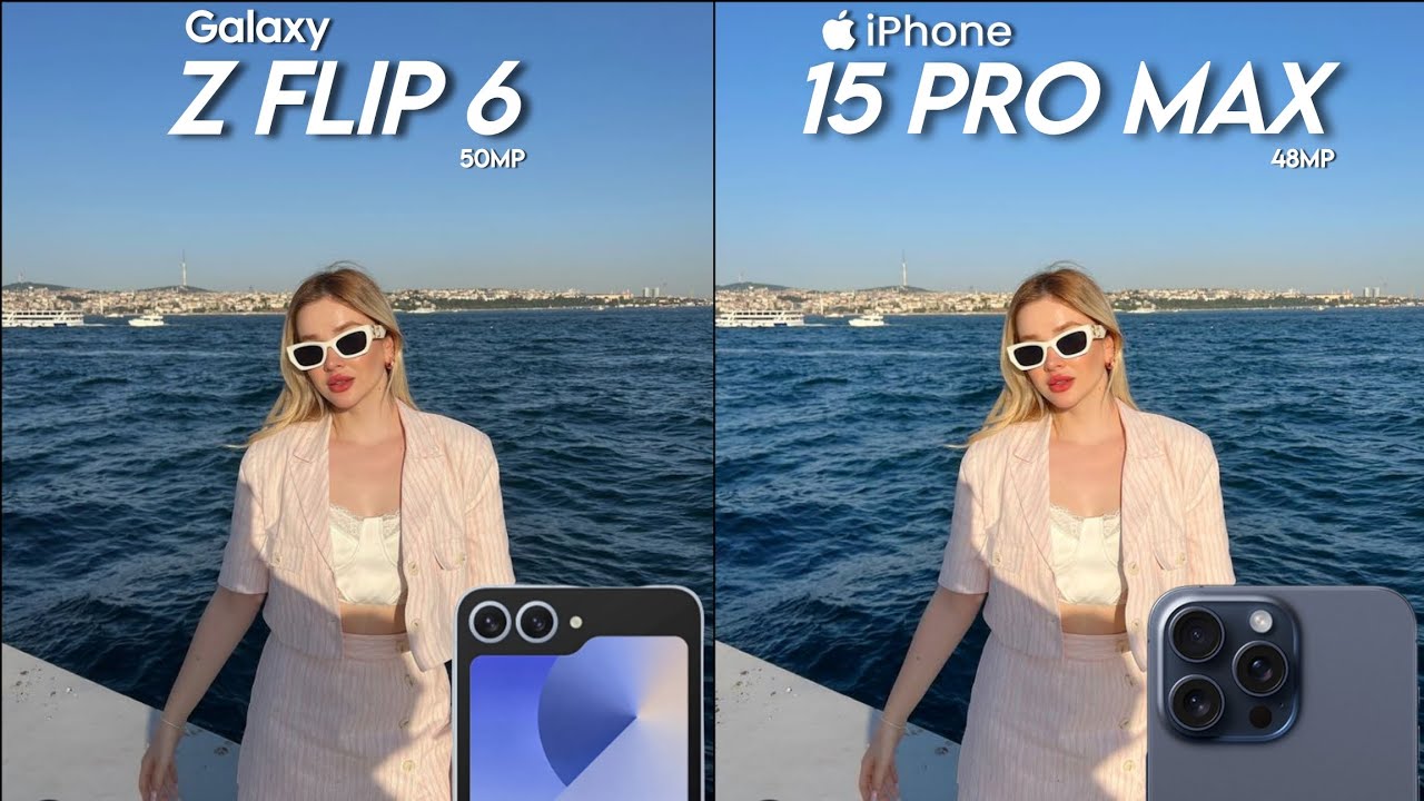 Samsung Galaxy Z Flip 6 VS iPhone 15 Pro Max | Camera Test - YouTube
