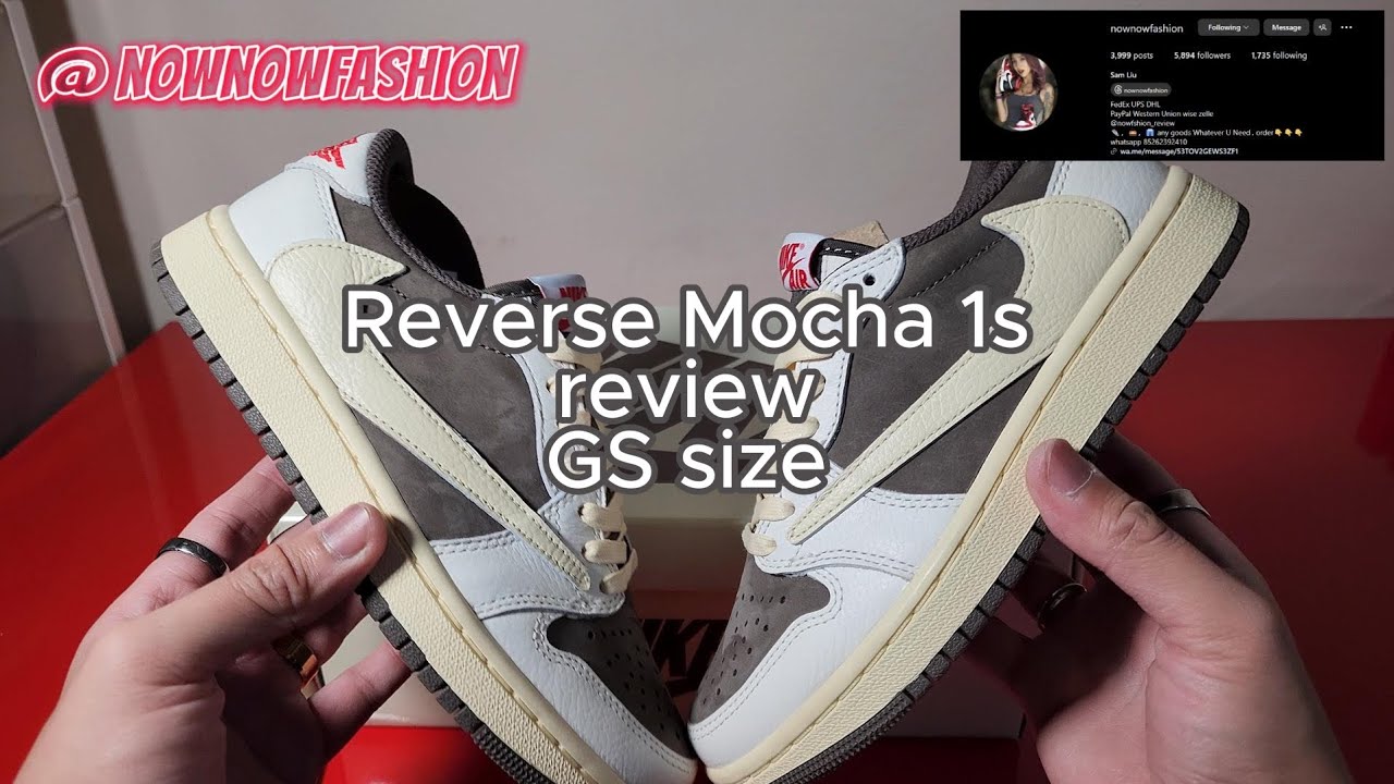 Reverse Mocha J1 low review with on-feet - YouTube