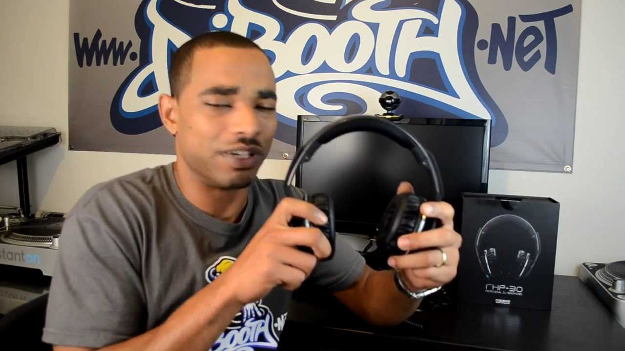 Reloop RHP-30 Professional DJ Headphones HD-Video Review - YouTube