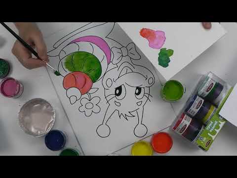 ARTEBELLA DESENLİ TUVALLER ve GUAJ BOYALAR