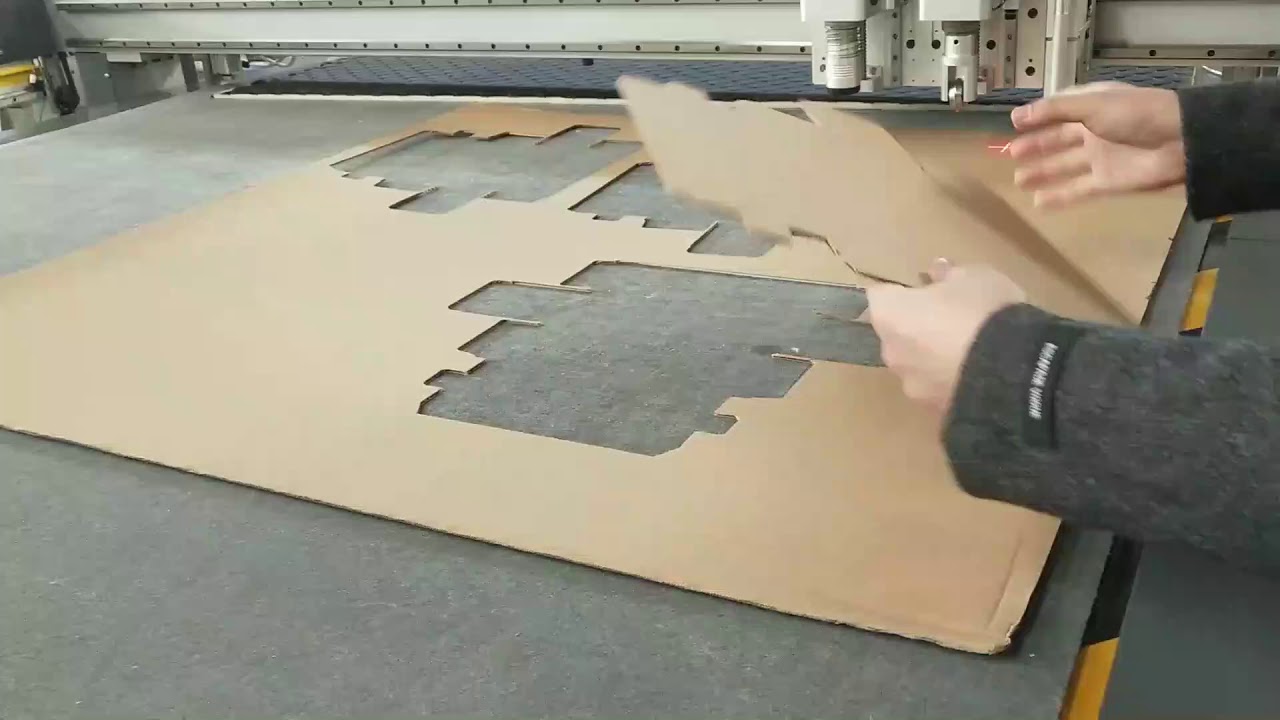 Carton Box Digital Cutting Machine Carton Paper Digital Cutting Table ...