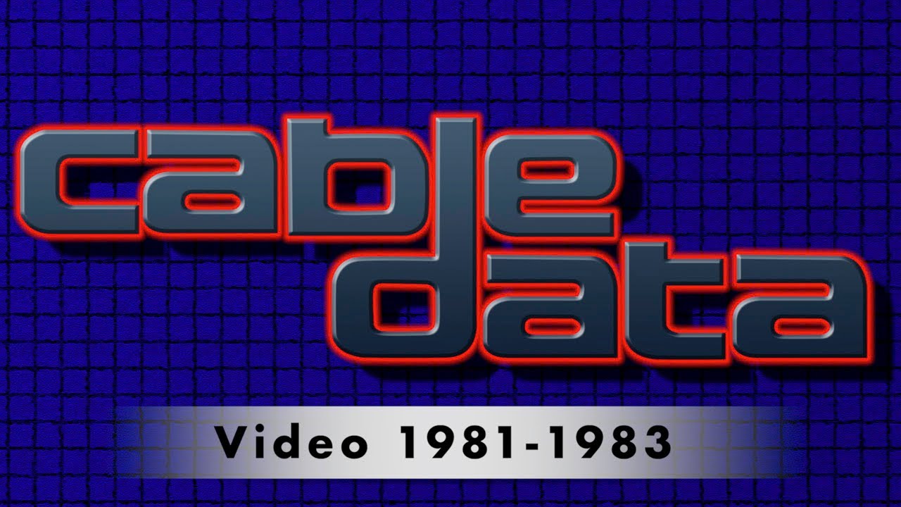 Cable Data Video 1981 1983 - YouTube