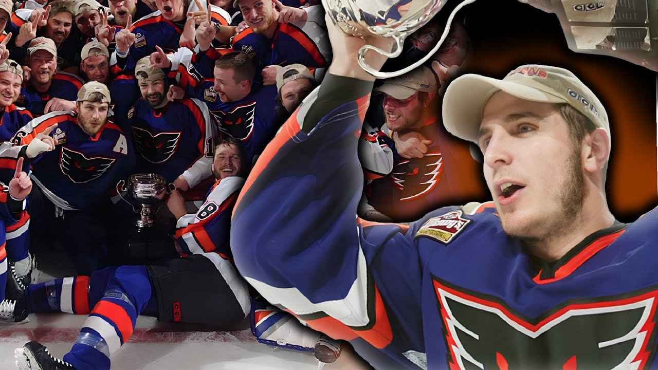 RJ Umberger Talks About the 2005 Phantoms Calder Cup Championship - YouTube