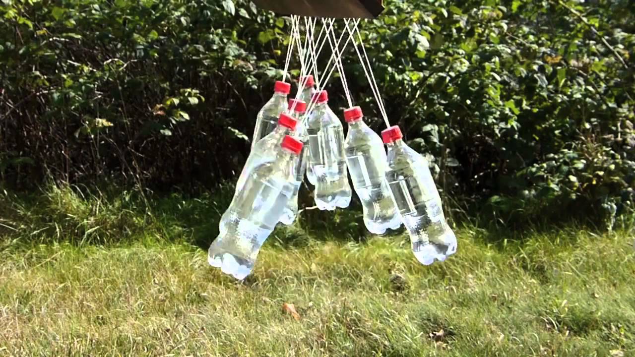 PlantBottle Pendulum Wave - YouTube