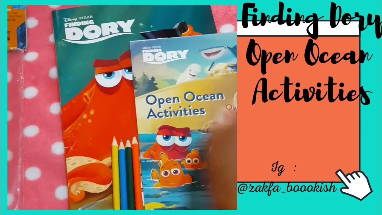 Finding Dory. Open Ocean Activites. Activity Book - YouTube