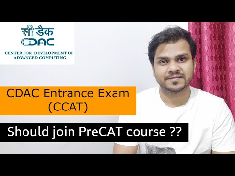 Should Join PreCAT or not? | CCAT prepration | CDAC entrance exam - YouTube