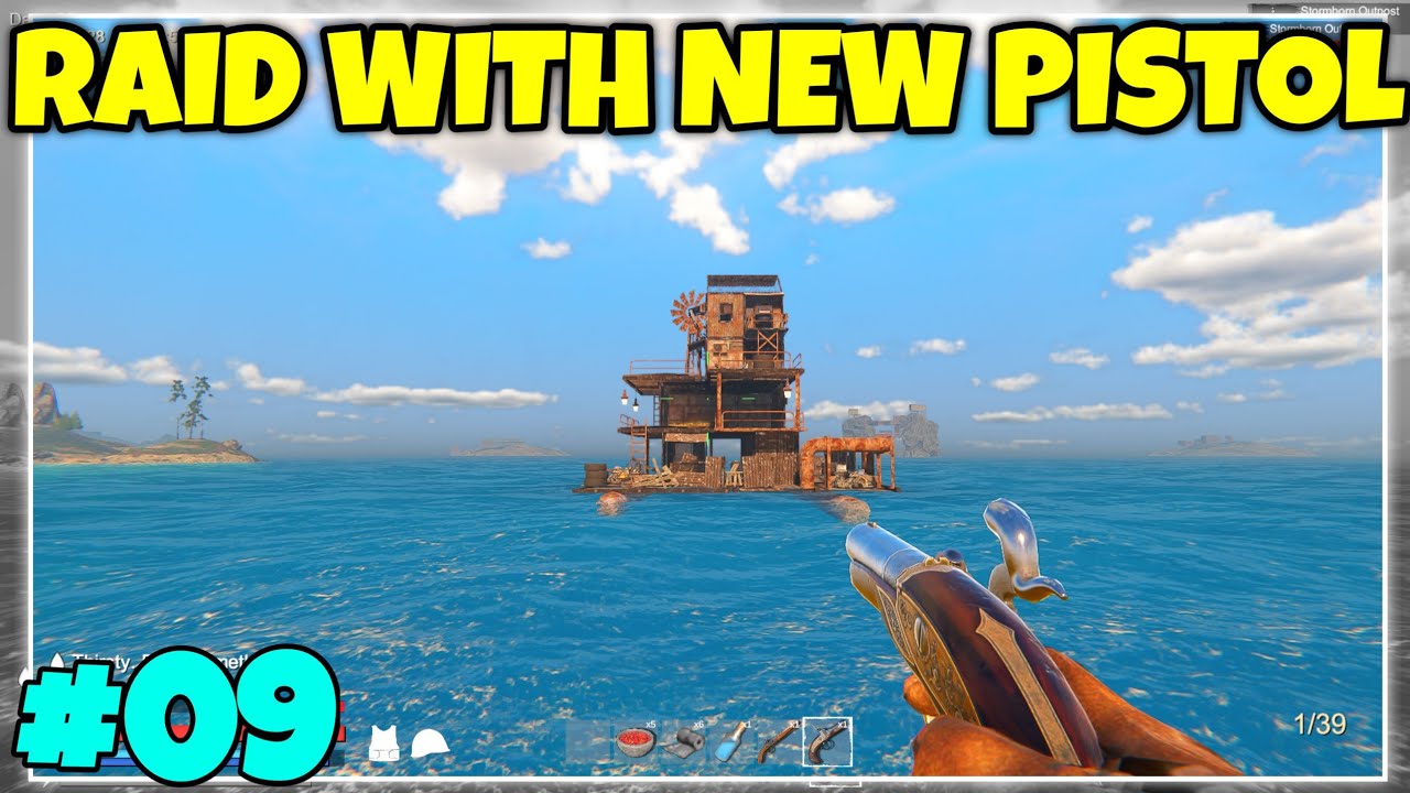 Raid Strom Outpost With Gun || Sunkenland #09 - YouTube