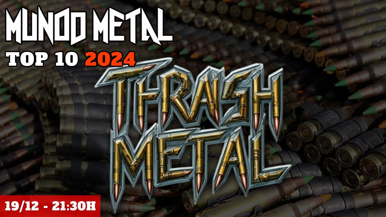 MELHORES DO ANO 2024 - CATEGORIA: THRASH METAL - YouTube
