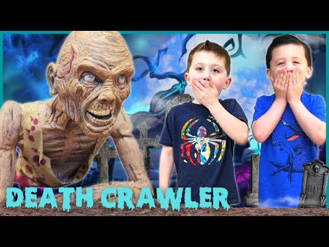 Death Crawler Spirit Halloween | Unbox and Setup Halloween Animatronic ...