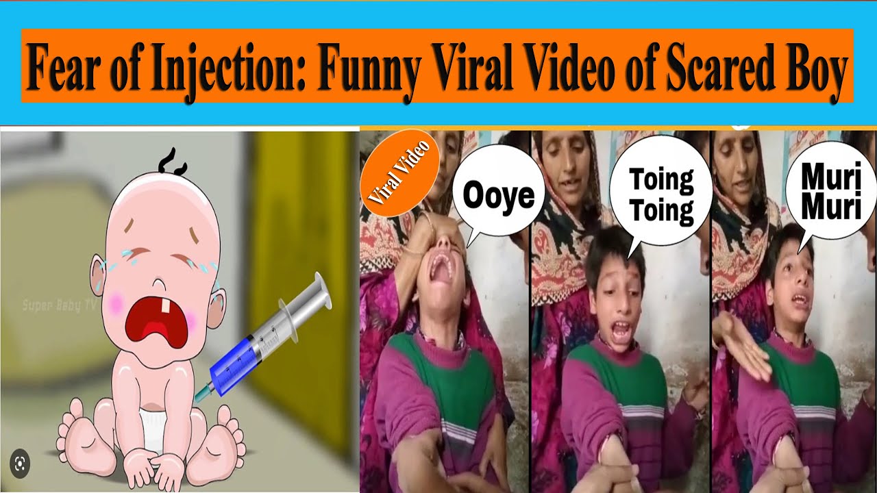 Viral Funny Injection Boy | The Boy Who Was Scared of Needles - YouTube