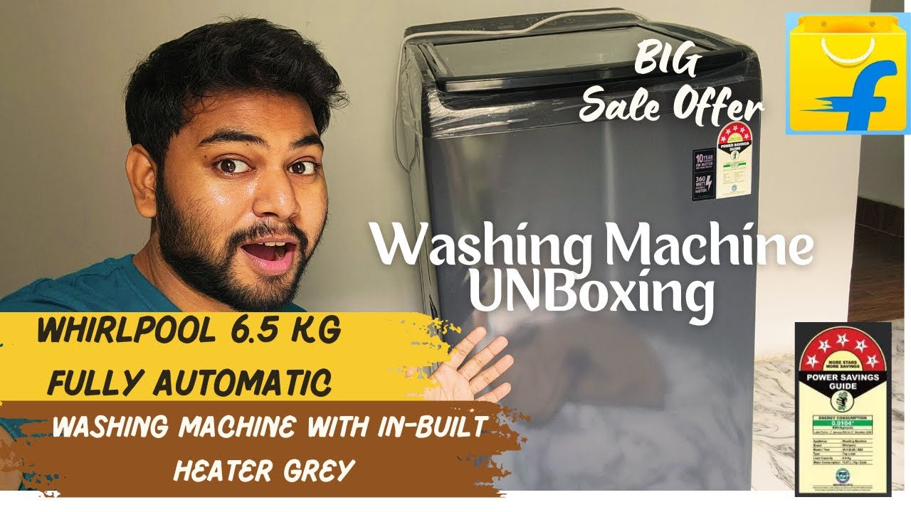 Whirlpool 6.5 kg Fully Automatic UNBOXING | Top Load Washing Machine ...
