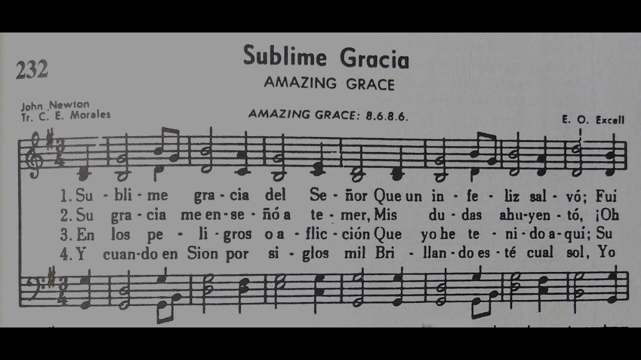 Sublime gracia - YouTube