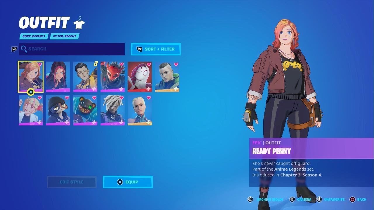 Fortnite_Reviewing Anime Legends Pack - YouTube