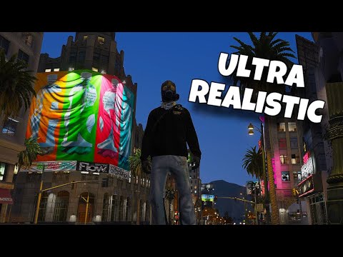I Used a SUPER REALISTIC Graphic Mod In GTA 5 RP.. - YouTube