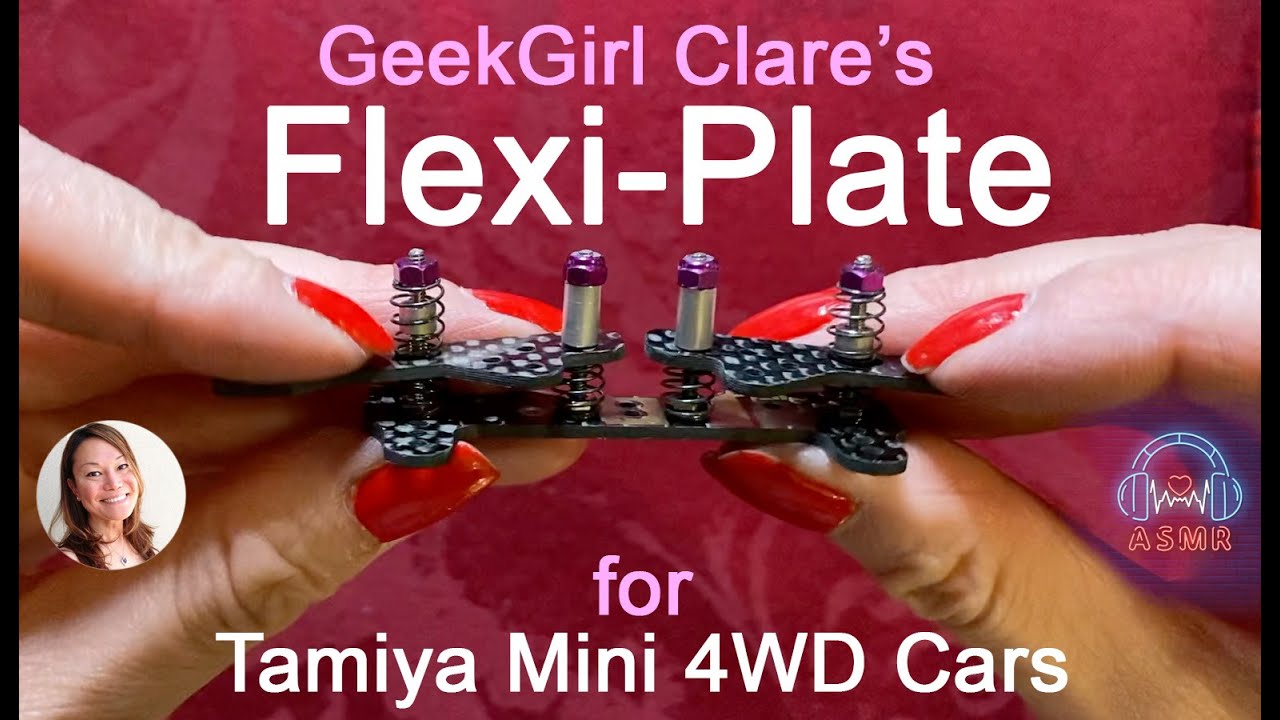 Tamiya Mini 4WD Building Your Own Flexi-Plate - YouTube