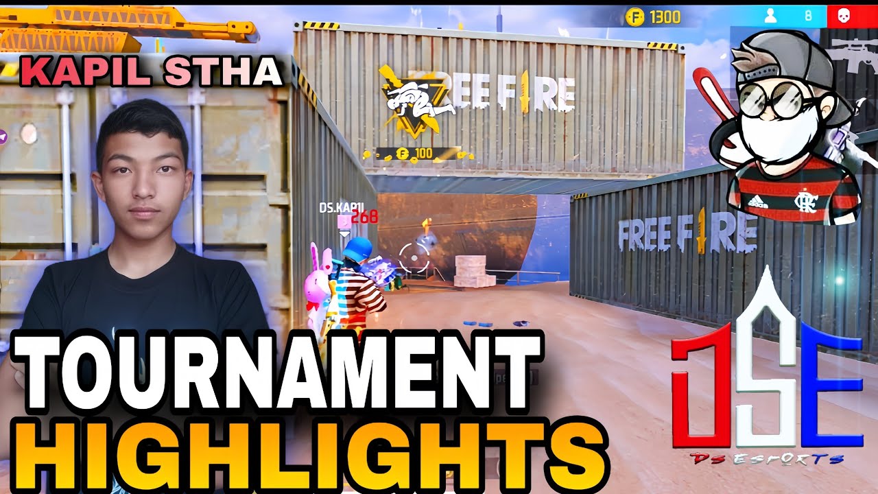 TOURNAMENT HIGHLIGHTS BY KAPIL FF || DS ESPORTS ⚡ || FREEFIRE NEPAL 🇳🇵 ...