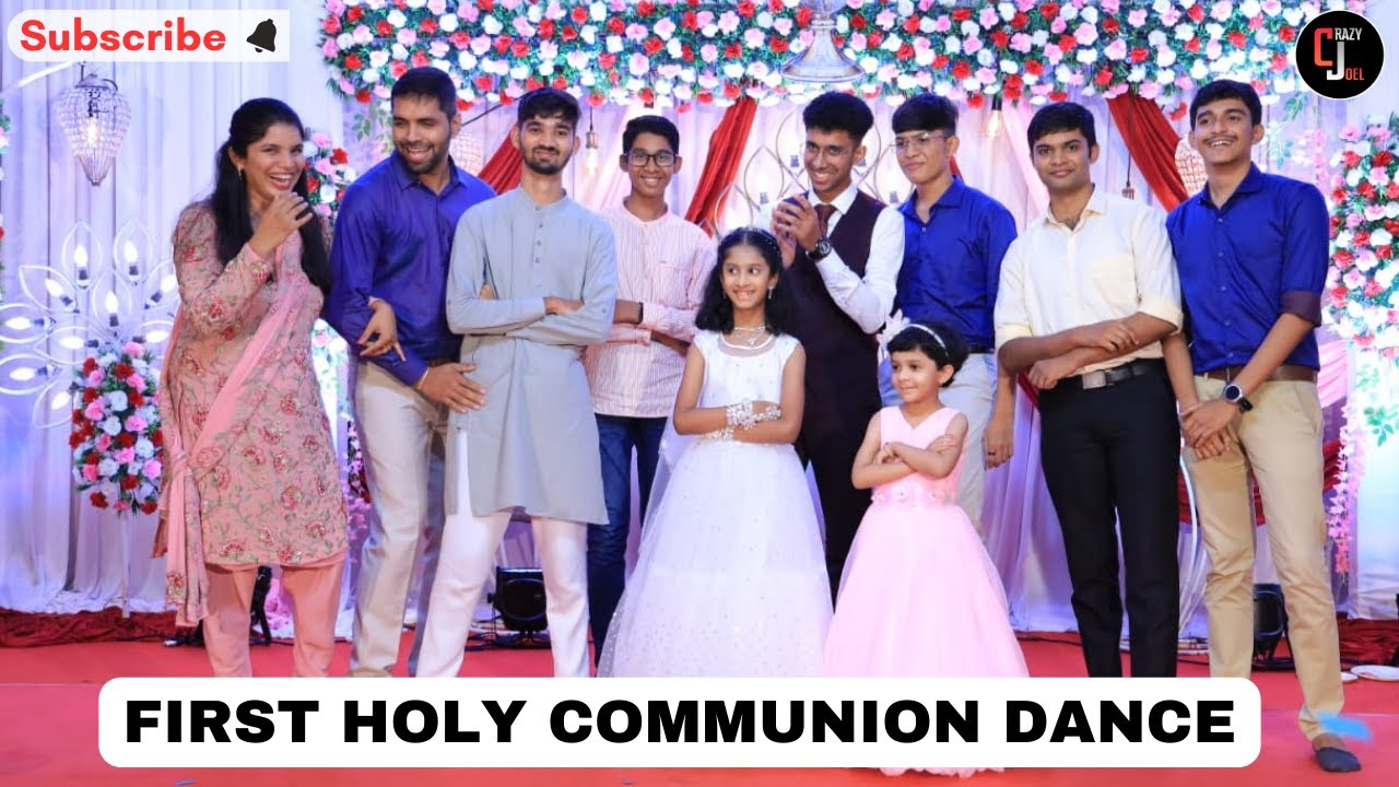 FIRST HOLY COMMUNION DANCE | Dance By Cousins 🌟 #holycommunion # ...