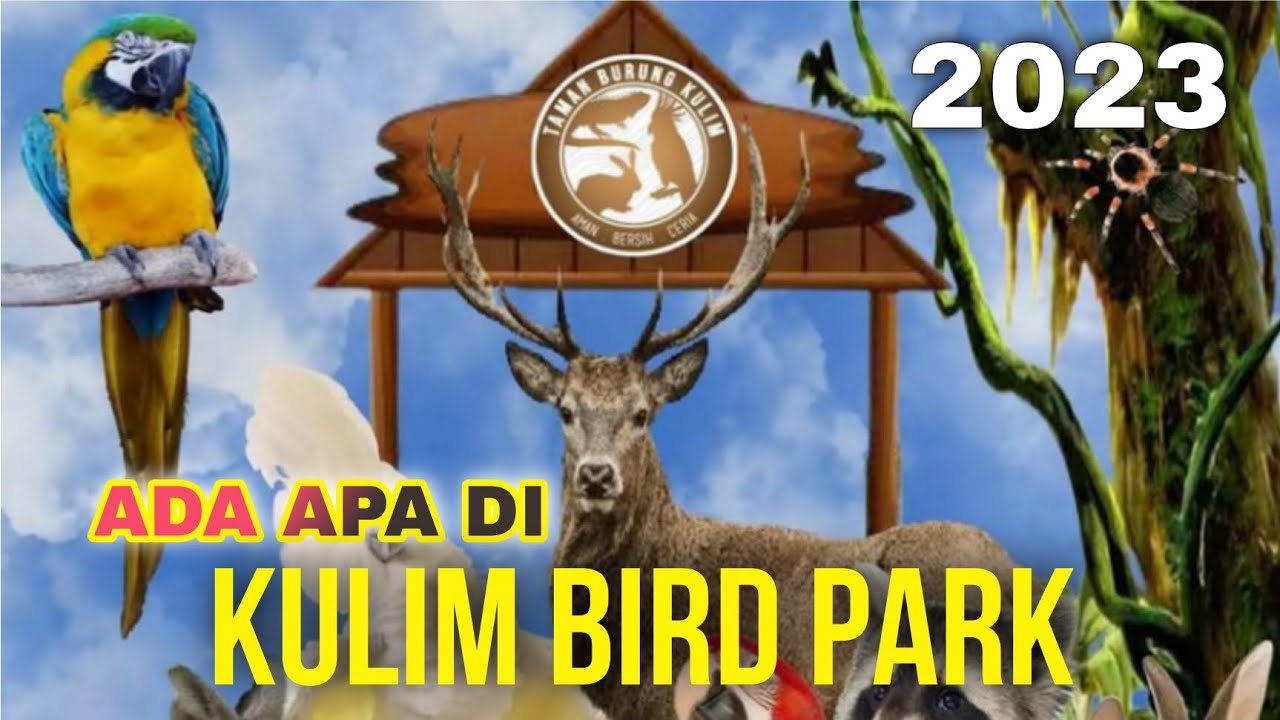 TAMAN BURUNG KULIM 2023 | BANYAK HAIWAN BARU | KULIM BIRD PARK MINI ZOO ...