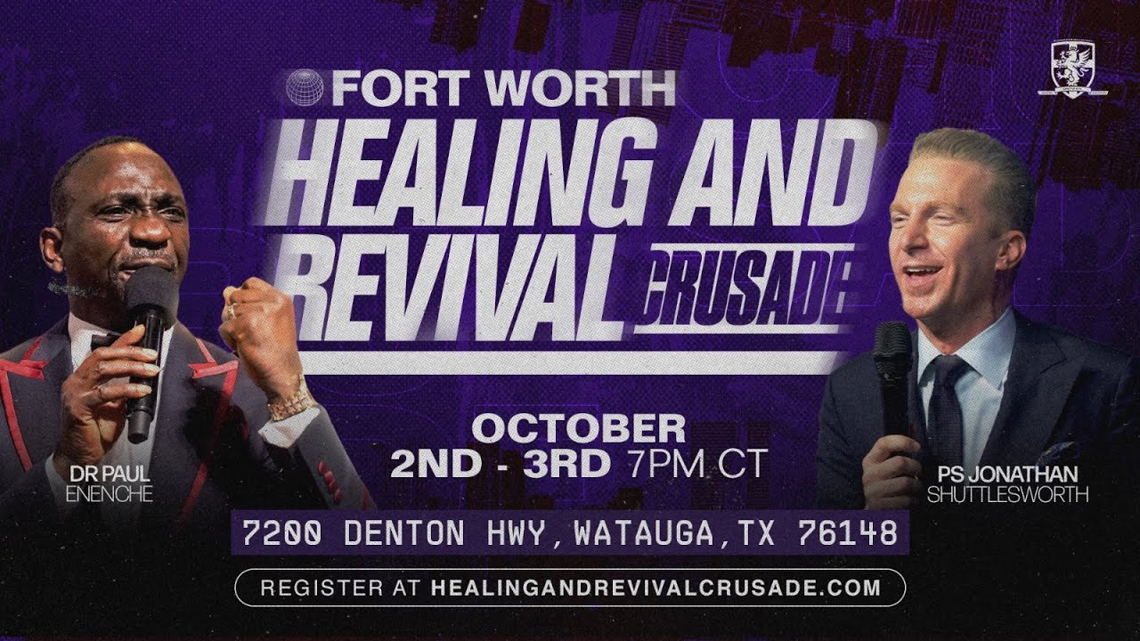 FORT WORTH HEALING AND REVIVAL CRUSADE AT REVIVAL TODAY CHURCH DAY 2 ...