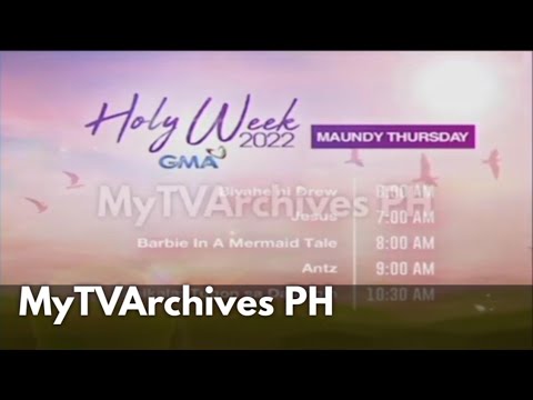 GMA - Holy Week 2022: Maundy Thursday (Morning lineup) [05-APR-2022 ...
