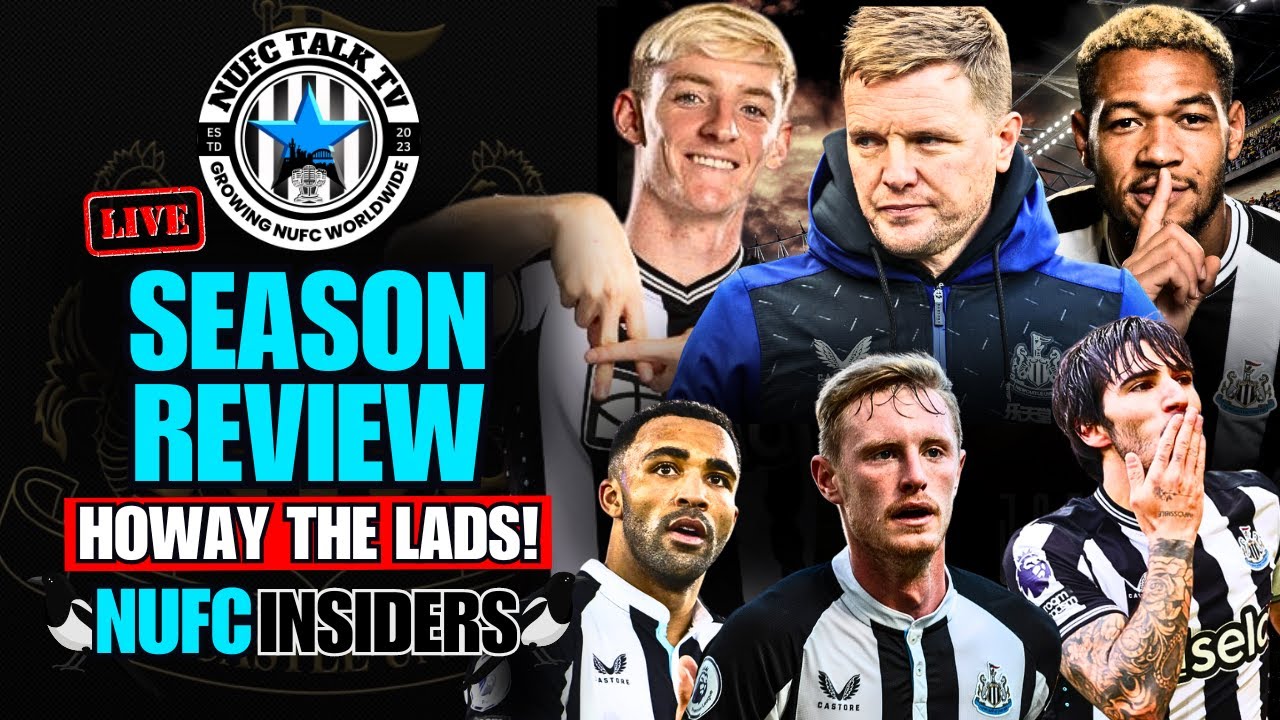 Did we meet the expectations? | NUFC End of Season Review LIVE - YouTube
