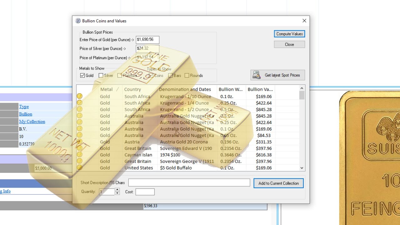 Inventory Software for Silver & Gold Stackers - YouTube