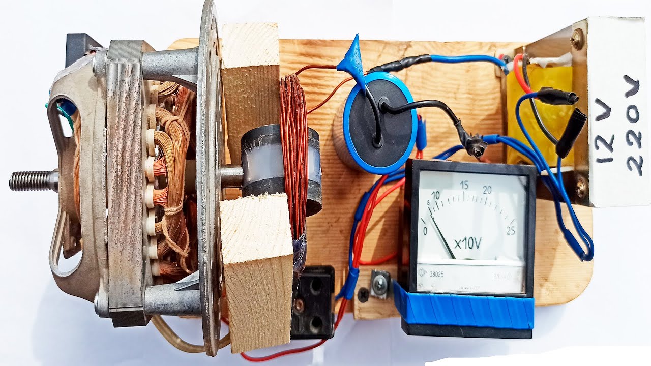 I trun with electric copper Make Free Energy Generator 25 KW 230V ...