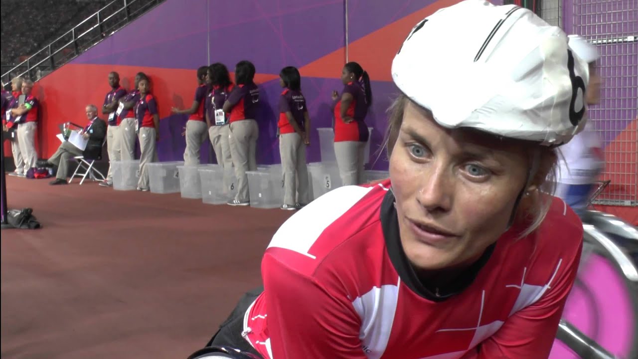 Interview Edith Wolf-Hunkeler Silbermedaille 1500m Paralympics 2012 ...