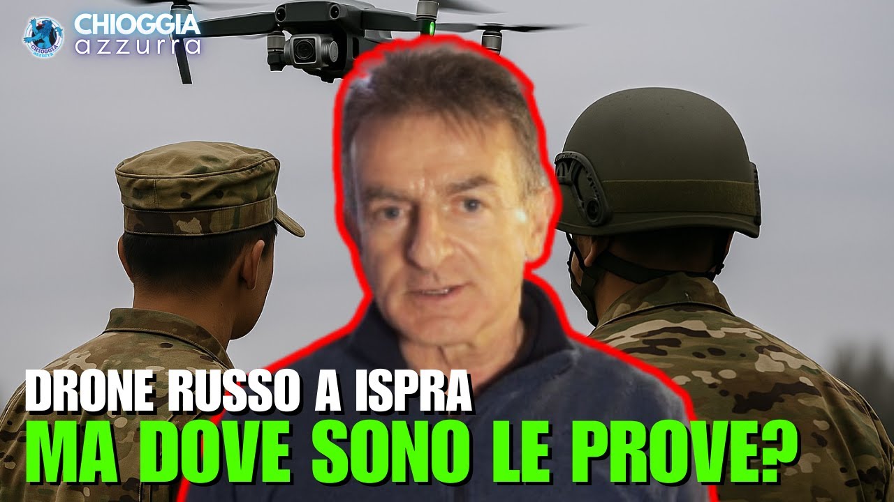 CORRIERE: “DRONE RUSSO A ISPRA” – MA DOV’È LA PROVA? 4K - YouTube