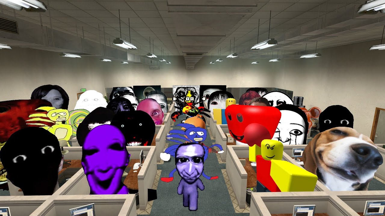 Nico's Nextbots in Office Gmod - YouTube