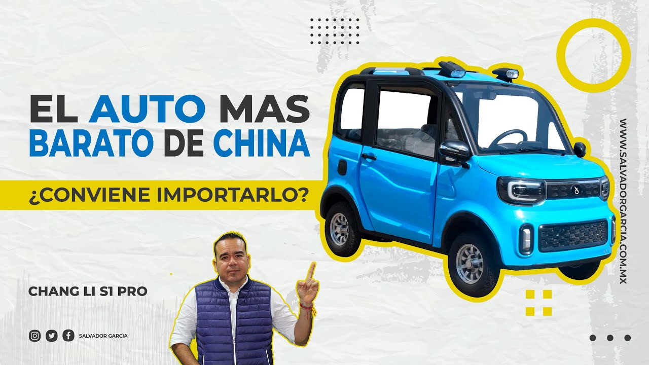 CHANG LI S1 PRO: ¿CONVIENE COMPRAR EL AUTO MAS BARATO DE CHINA? | ¿COMO ...