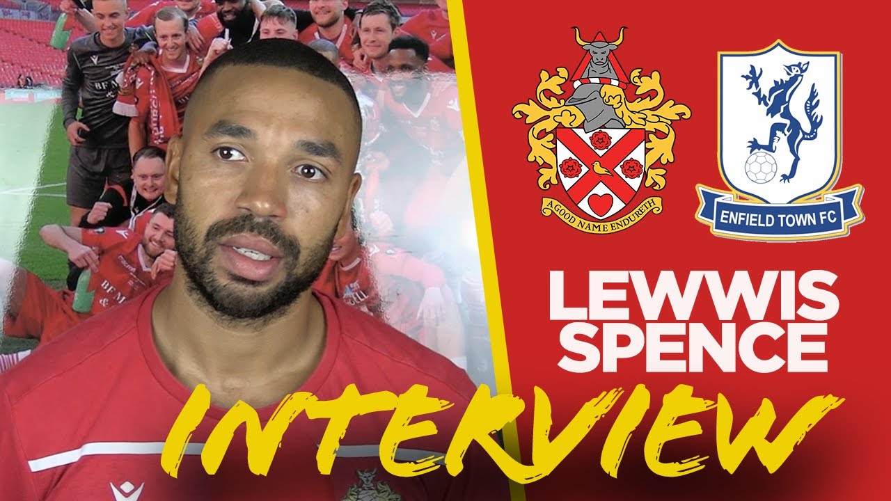 Post Match Interview | Hornchurch v Enfield Town | Lewwis Spence - YouTube