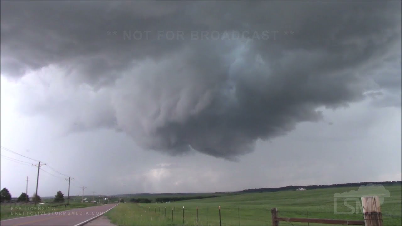 06-25-2021 Monument CO -- Rapidly Rotating Wall Clouds Amazing Overhead ...