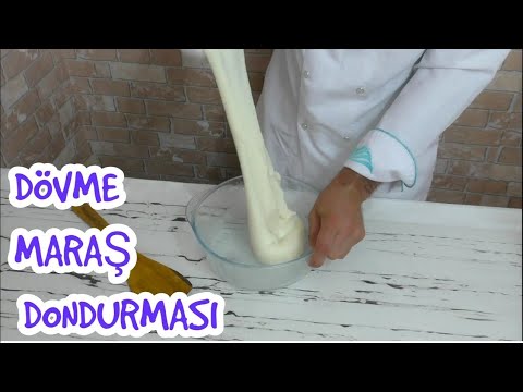 Sadece 3 Malzemeyle Gerçek Maraş Dondurması Yapımı!