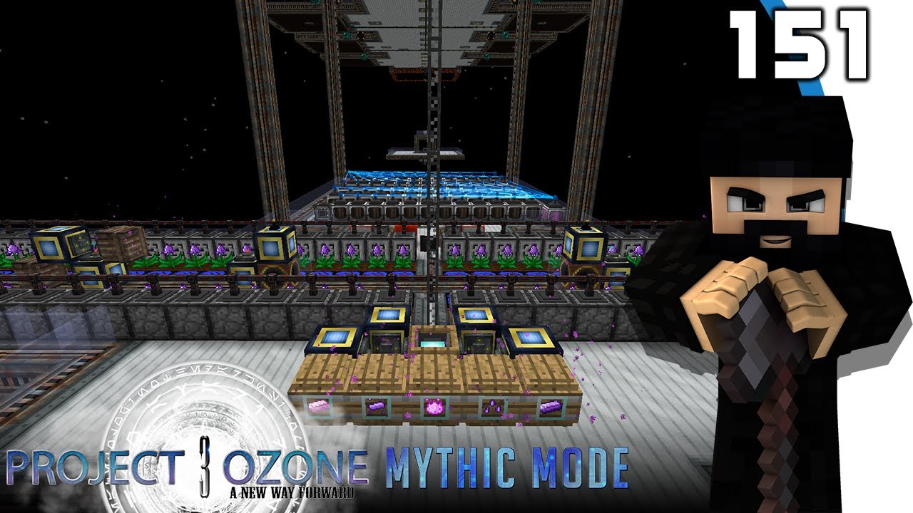 [Minecraft] Project Ozone 3 MYTHIC #151 - Draconium seed, ingot et pink ...
