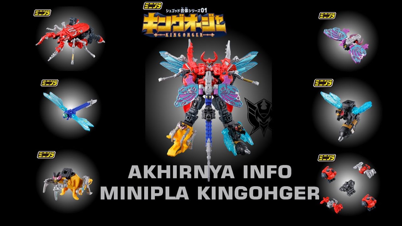 You Are the KING ! Minipla KingOhGer INFO - Mari kita Bahas #キングオージャー ...